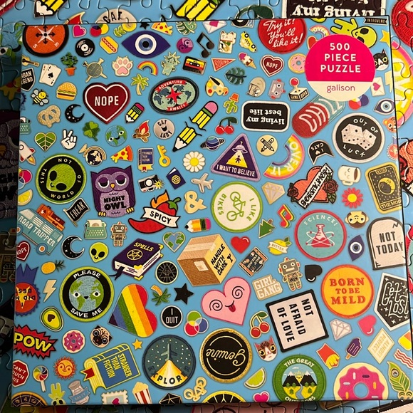 Galison | Games | 50 Piece Galison Fun Flair Cute And Colorful Fun To ...